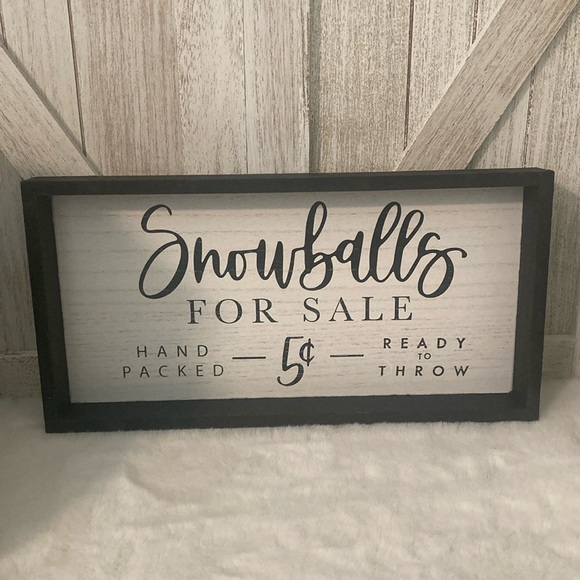 Target | Holiday | Target Bp Snowballs For Sale Sign | Poshmark